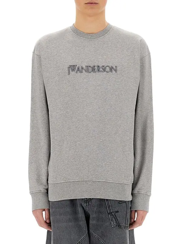 JW Anderson Logo Sweatshirt - Grey