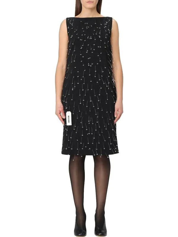 Moschino Embellished Dress - Black