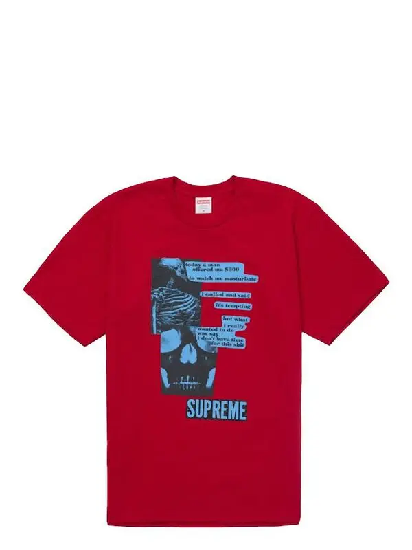 Supreme Anatomy Tee Shirt - Red