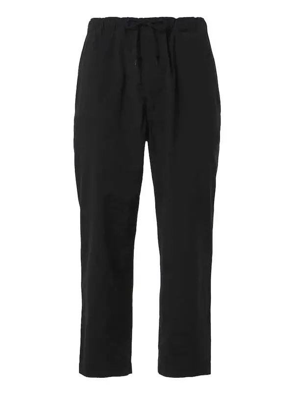 Junya Watanabe Cropped Straight Pants - Black