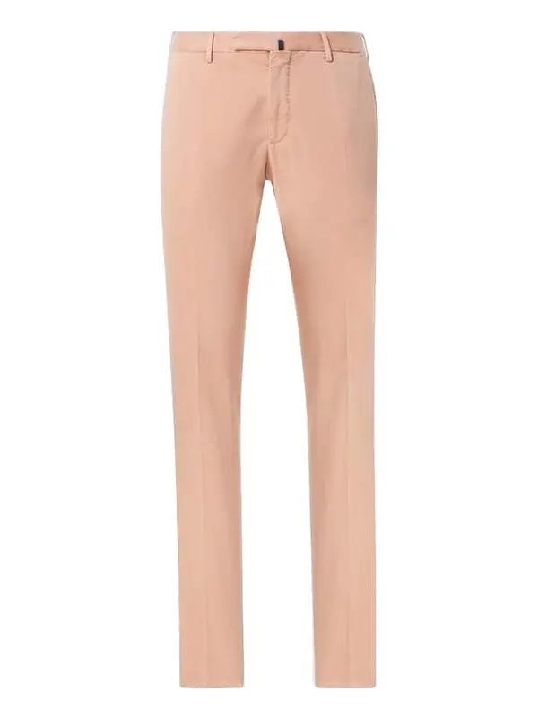 SLOWEAR Cotton Slim Pants - Orange