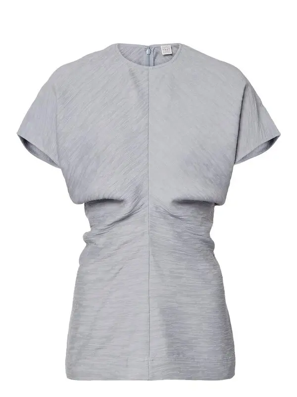 TOTEME Draped Top - Blue