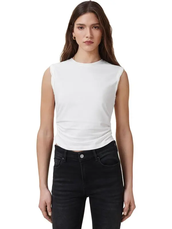 ALLSAINTS West Sleeveless Tank Top - White