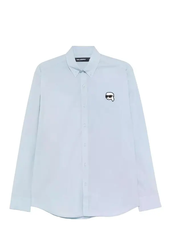 Karl Lagerfeld Ikonik Karl Shirt - Blue