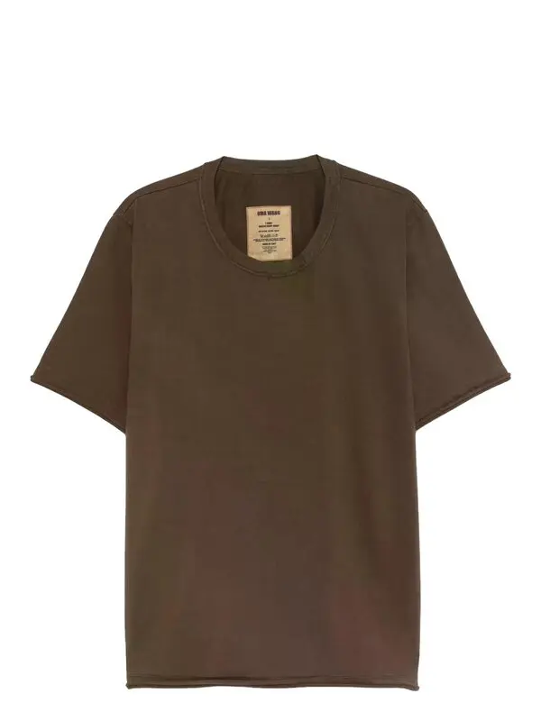 UMA WANG Cotton T-shirt - Brown