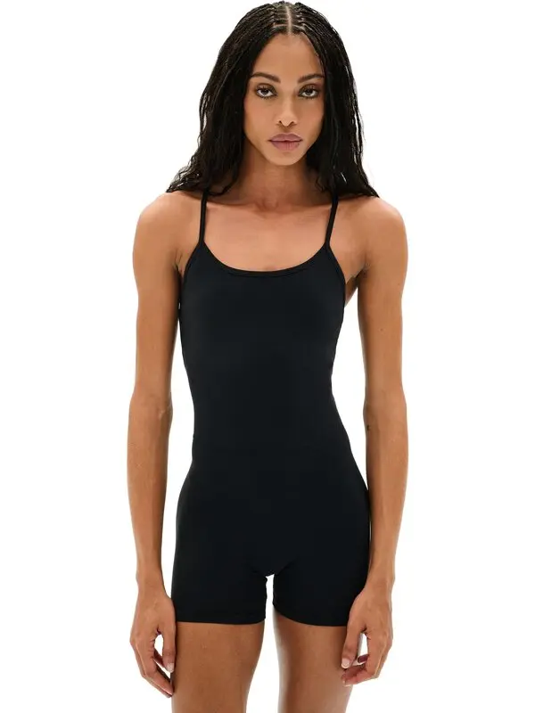 Splits59 Airweight 3.5" Short Jumpsuit - Black