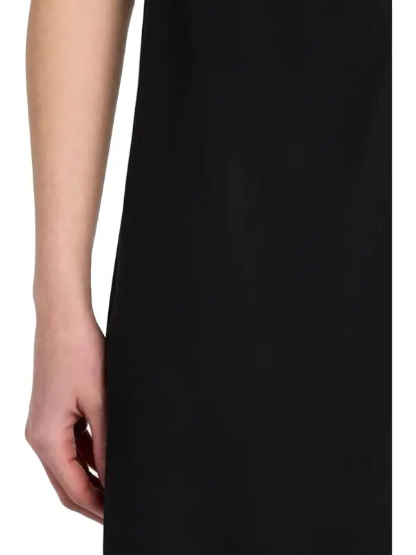 Emporio Armani Sleeveless Maxi Dress - Black