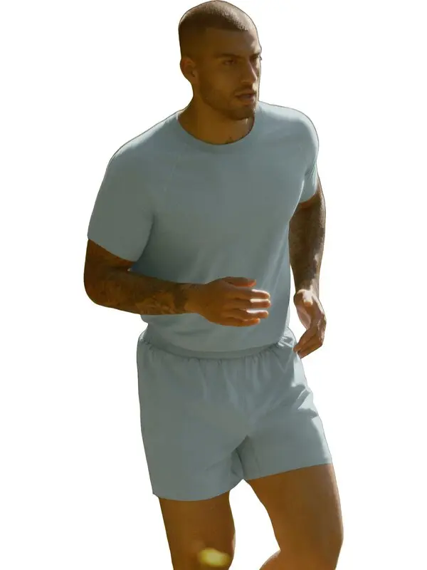 Alo Yoga Vapor Crewneck Short Sleeve Top - Desert Sage
