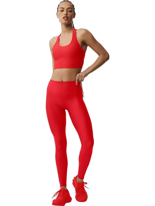 Alo Yoga Airlift High-waist Sleek Legging - Bright Red
