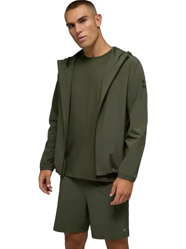 Alo Yoga Performance On-the-go Jacket - Green Olive