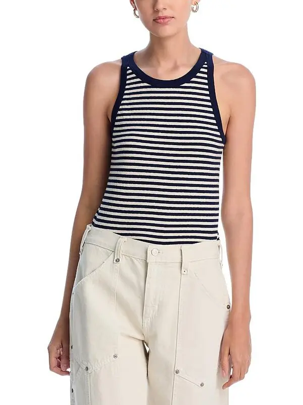 Velvet By Graham & Spencer Lua Tank Top - Navy