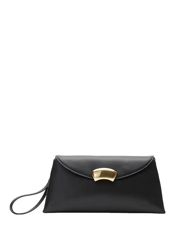 3.1 Phillip Lim Id Dual Medium Clutch - Black