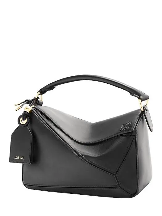 Loewe Puzzle Small Top-handle Bag - Black