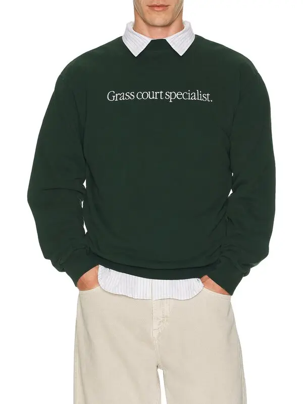 OYSTER Specialist Crewneck - Forest Green