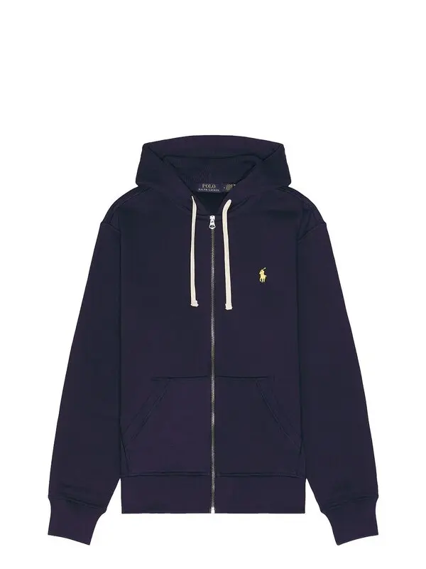 Polo Ralph Lauren Fleece Full Zip Hoodie - Cruise Navy