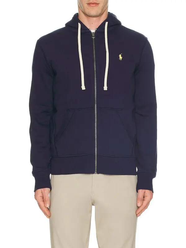 Polo Ralph Lauren Fleece Full-zip Hoodie - Cruise Navy