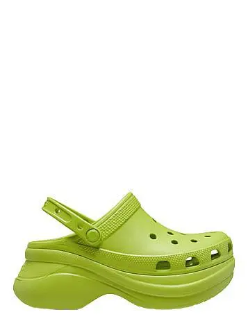 Pink Crocs Classic Bae Platform Clog - Green
