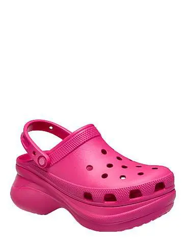 Pink Crocs Classic Bae Platform Clog - Pink