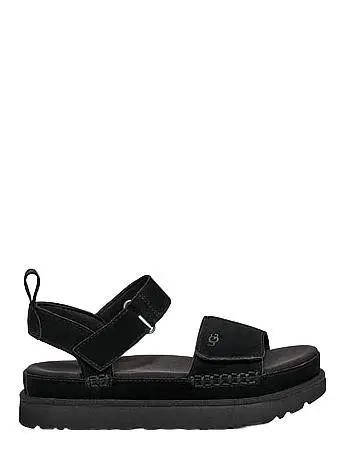 Pink Ugg® Goldenstar Strap Sandals - Black