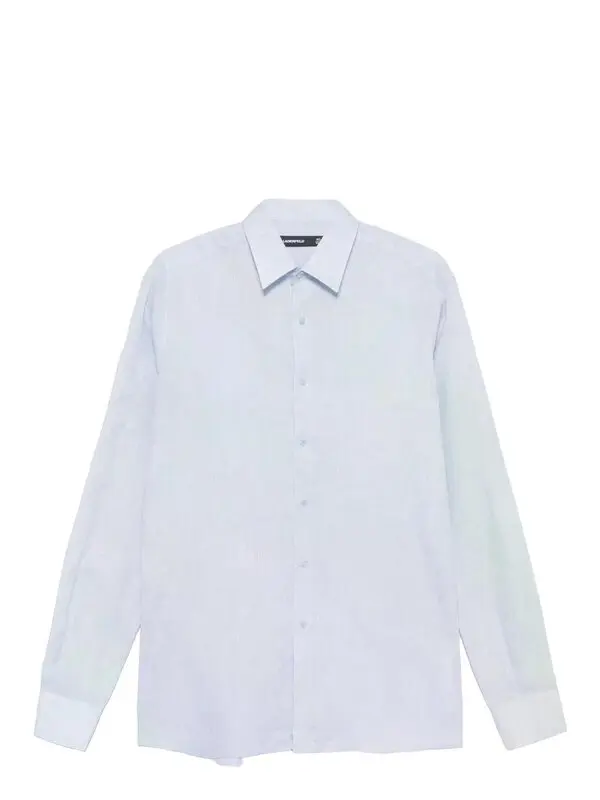 Karl Lagerfeld Linen Shirt - Blue