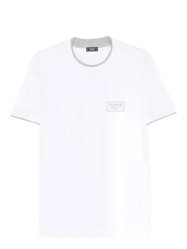 Peserico Cotton Jersey T-shirt - White