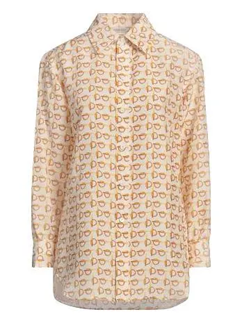 Burberry Printed Silk Shirt - White