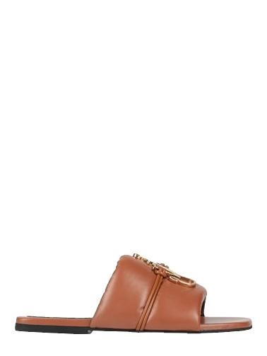 JW Anderson Lambskin Slide Sandals - Tan