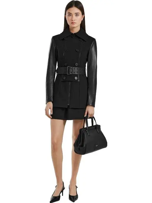 Rudsak Virginie Fitted Trench Coat - Black