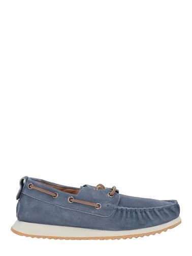 VOILE BLANCHE Suede Loafers - Blue