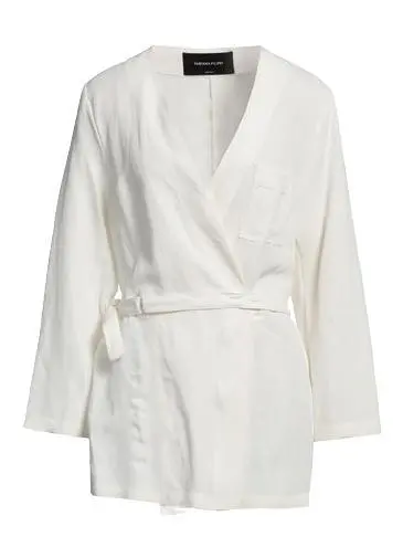 Fabiana Filippi Belted Jacket - Off White