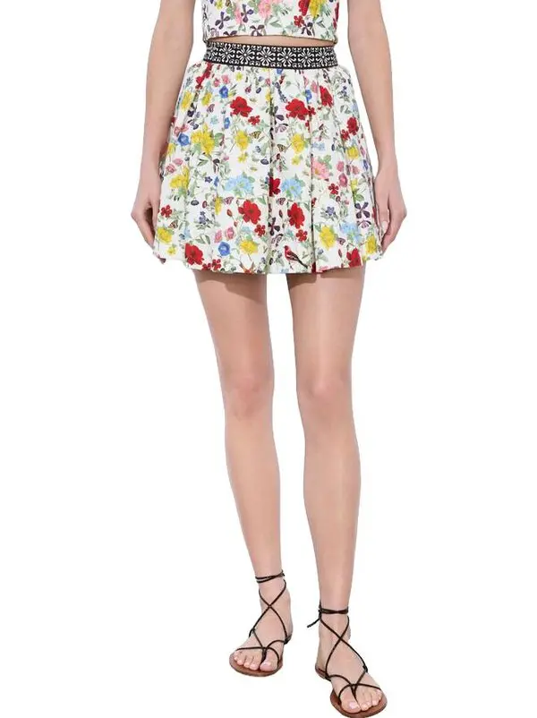 Alice + Olivia Haven Mini Skirt - Floral