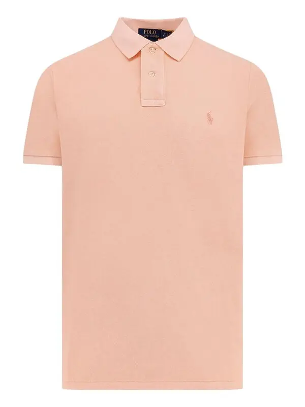 Polo Ralph Lauren Custom Slim Fit Polo Shirt - Orange