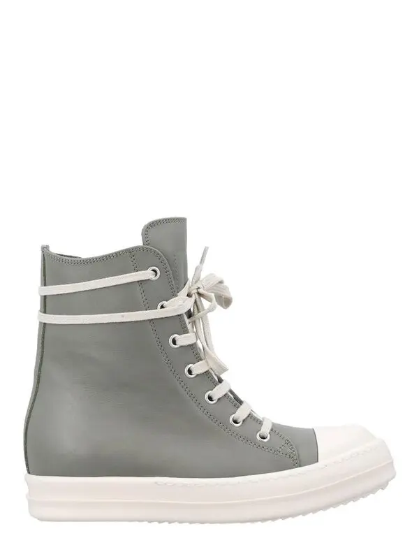 Rick Owens Hollywood High Top Sneakers - Celadon/milk