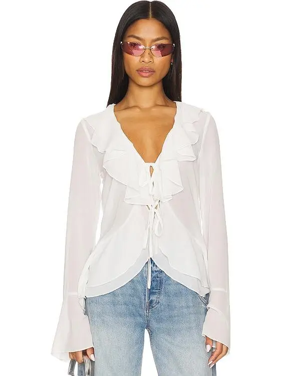 MORE TO COME Alisia Top - Ivory
