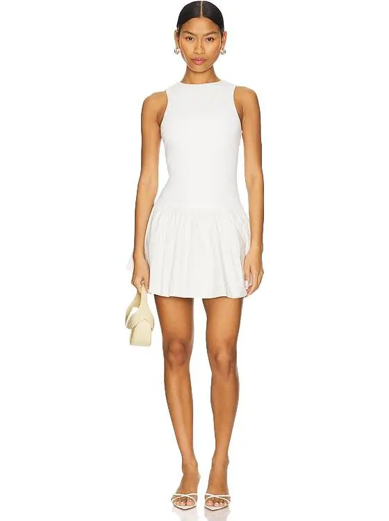 MORE TO COME Beryl Mini Dress - White