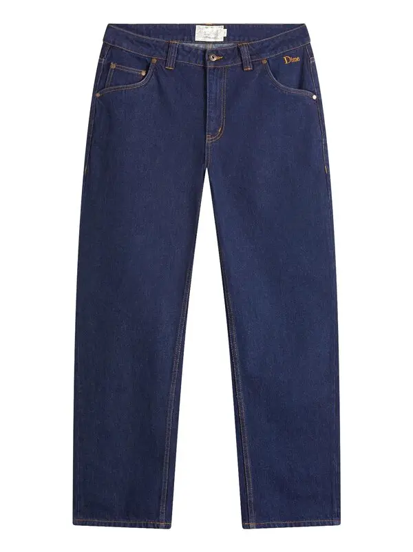 DIME Classic Relaxed Denim Jeans - Indigo