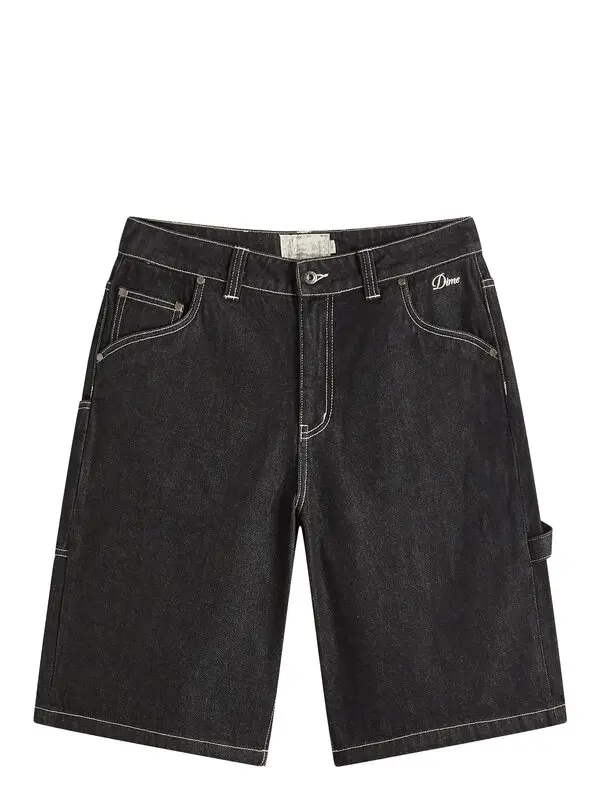 DIME Classic Denim Shorts - Black Washed