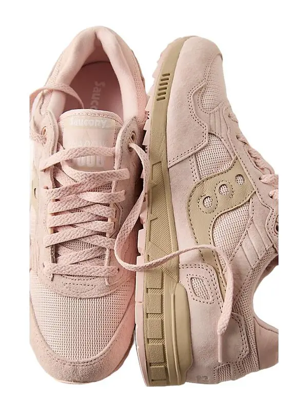 Saucony Shadow 5000 Lace-up Sneakers - Blush/ivory
