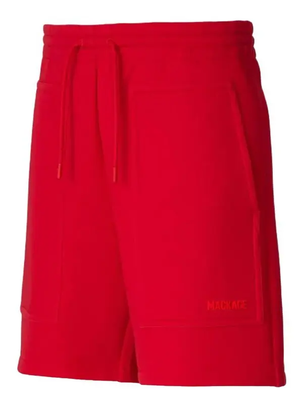 Mackage Double-face Jersey Shorts - Lava