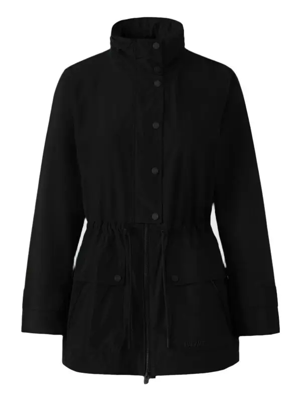 Mackage Medium-length Rain Jacket - Black