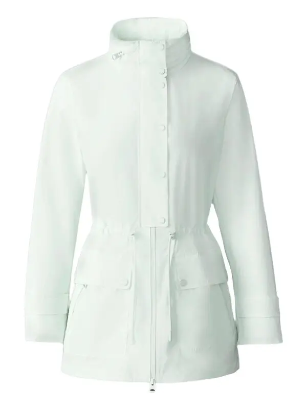 Mackage Medium-length Rain Jacket - Cream