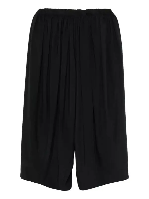 Comme Des Garçons Cropped Trousers - Black