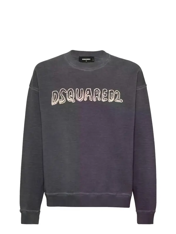 Dsquared2 Logo-print Sweatshirt - Black