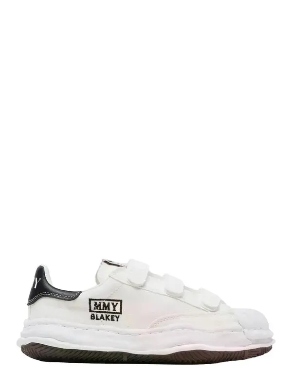 Mihara Yasuhiro Blakey Touch-strap Sneakers - White