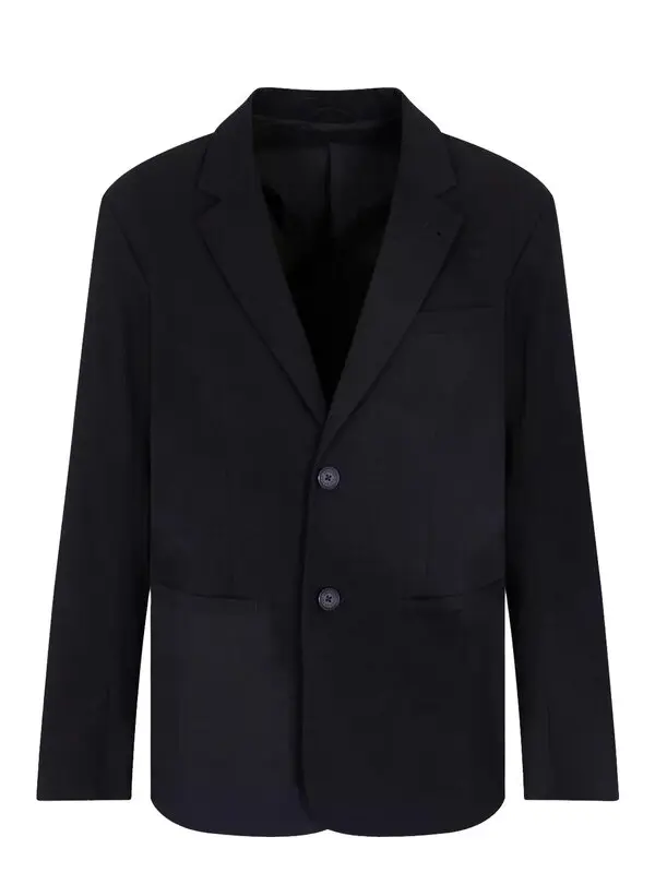 Armani Exchange Single-breasted Blazer - Black