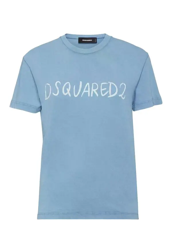 Dsquared2 Cotton T-shirt - Blue