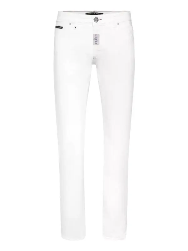 Philipp Plein Cotton Jeans - White