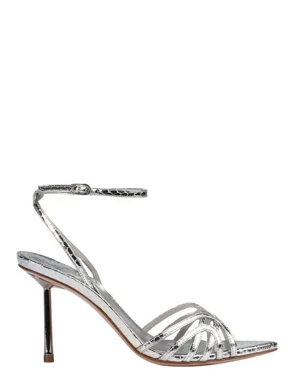 LE SILLA 80mm Bella Sandals - Silver