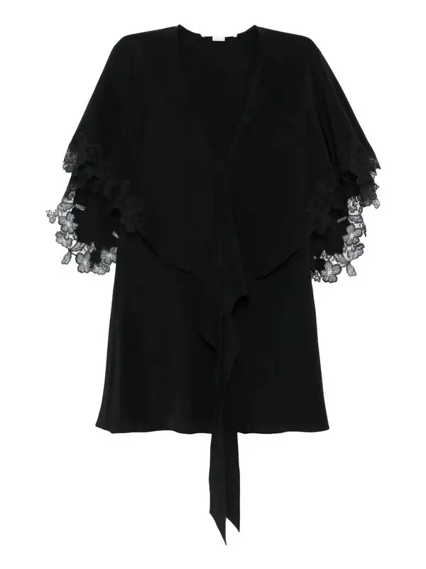 Stella McCartney Lace-detailing Blouse - Black