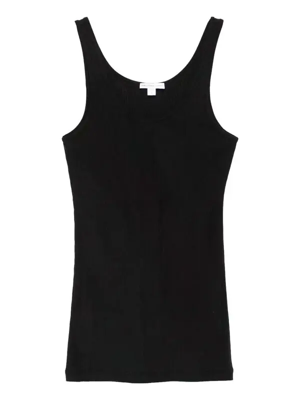JAMES PERSE Ribbed Daily Tank - Black